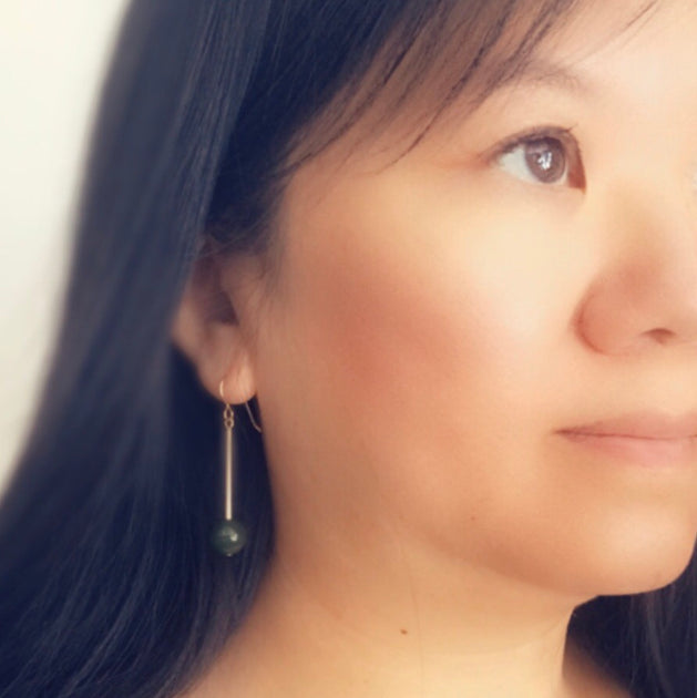 Jade Medium Ball and Tube – Yen Chee Design